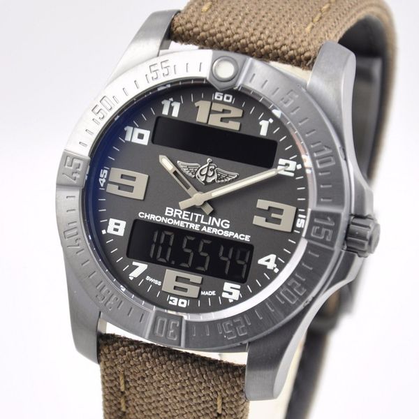 FS: NEW Breitling Aerospace EVO Professional Night Mission Titanium ...