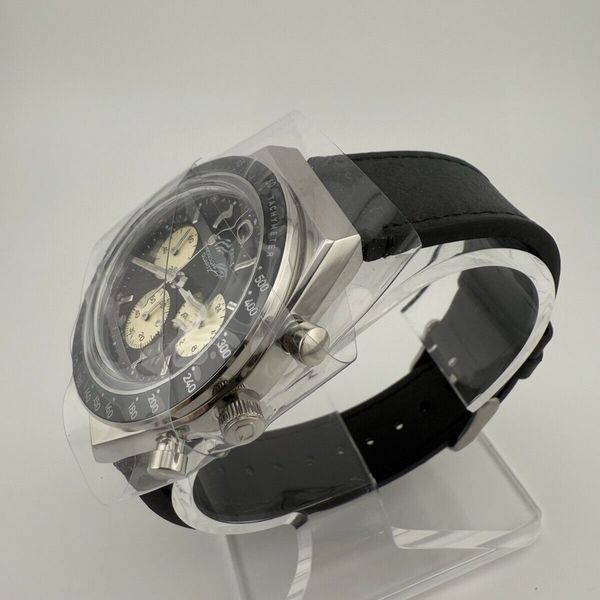 Timex Q Chronograph Quartz Black Dial Men's Watch TW2V42700 ...