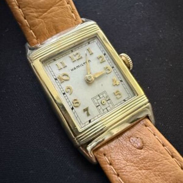 Rare Hamilton Otis Reverso Watch with 982 Movement â Running ...