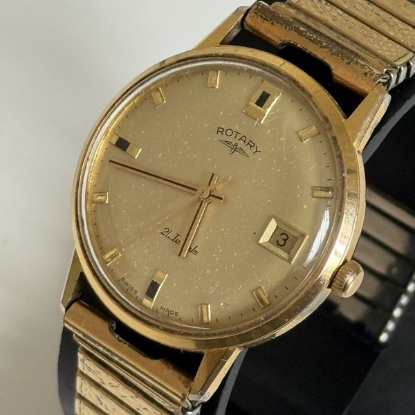 Rotary Automatic Vintage Mens Watch | WatchCharts Marketplace
