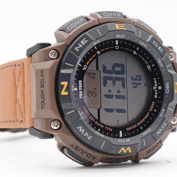 CASIO PRO TREK PRG-340L-5JF Black Climber Men's Watch | WatchCharts Marketplace