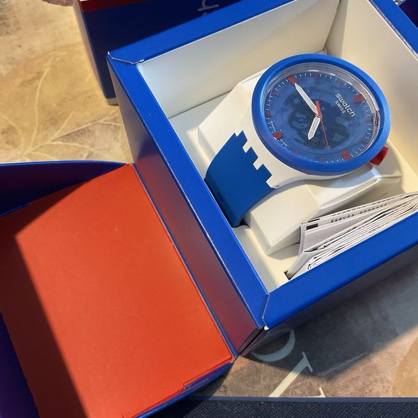 RARE! SWATCH x NASA SB03Z100 JUMPSUIT - NASA Space Collection *NEW ...