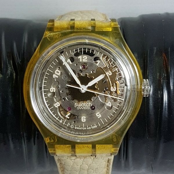 Swatch Automatic AG 1996 - Skeleton WRIST WATCH.CAL:2842. | WatchCharts