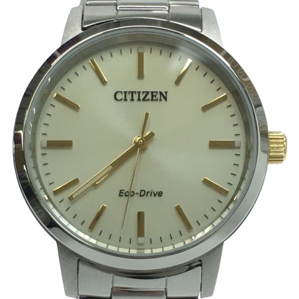 [Used] CITIZEN Eco-Drive / Solar Watch / Analog / Stainless Steel / SLV / E031-S125936 [Clothing ...