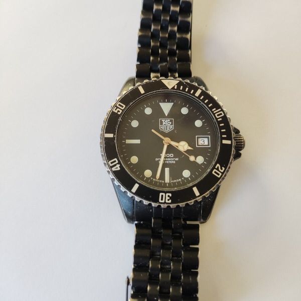 Tag Heuer 1000 Professional PVD | WatchCharts Marketplace