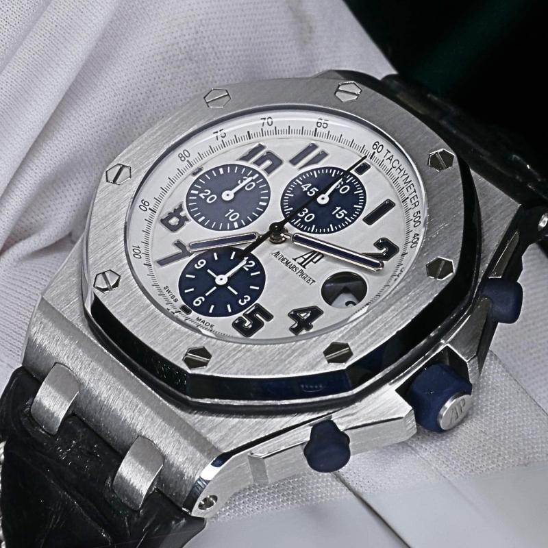 [WTS] Audemars Piguet Royal Oak Offshore “Navy” White Dial Blue ...