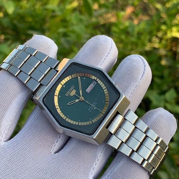 Vintage Seiko 5 Automatic 21 jewels Made in Japan Menâ s Watch 6319 ...