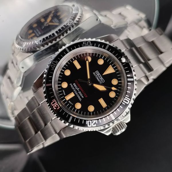 [WTS] New MilSub Mod - 40mm - Seiko NH38 Automatic - Sapphire - Red ...