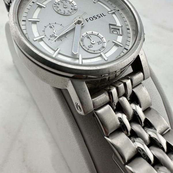 FOSSIL Boyfriend ES-2198 Stainless Steel Quartz Women's Watch, New ...