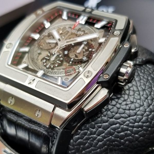 Hublot Spirit Of Big Bang 45mm Titanium 601.NX.0173.LR with Box/Card ...