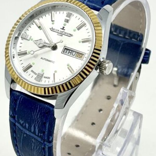 Vintage Jaeger Lecoultre Automatic JL Crown 25 J D&D Swiss Movement Men ...