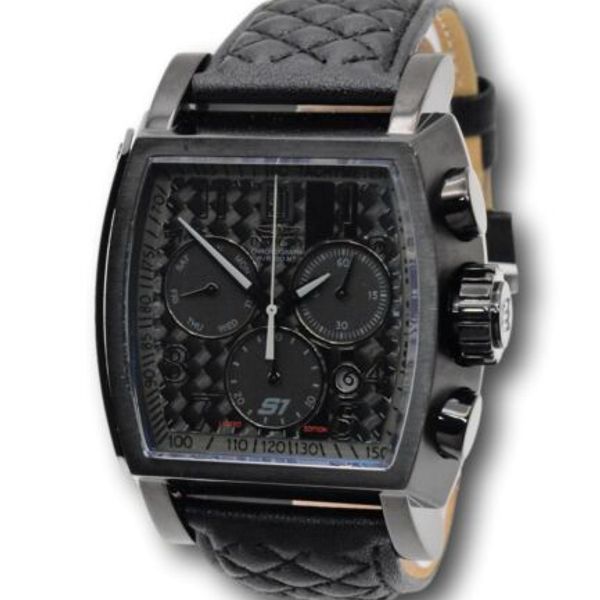 Invicta JT Men's S1 Rally Black Carbon Limited Edition Swiss Chrono ...