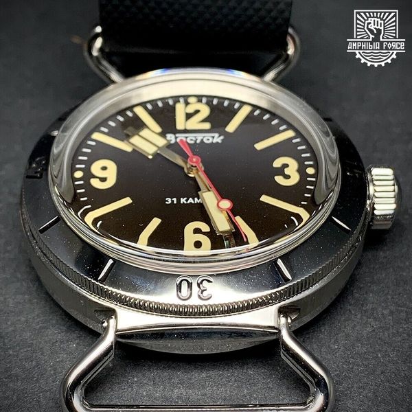 Vostok Amphibia NVCh-30 91091b. Sapphire Crystal. Brand New. Sent from ...
