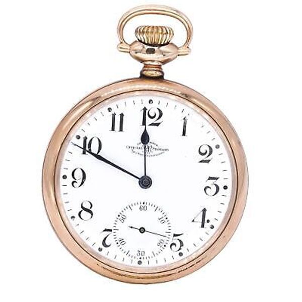 Ball Watch Co. Railroad Standard Gold Filled 17 Jewel Pocket Watch ...