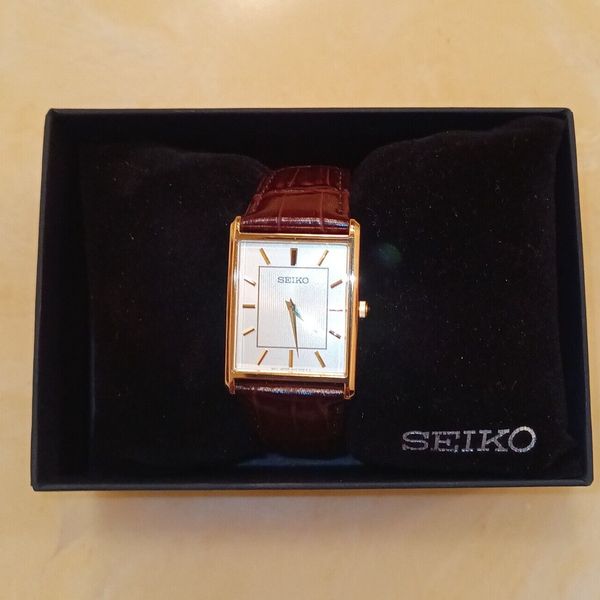 Seiko Essentials Champagne Men's Watch - SWR064 | WatchCharts Marketplace