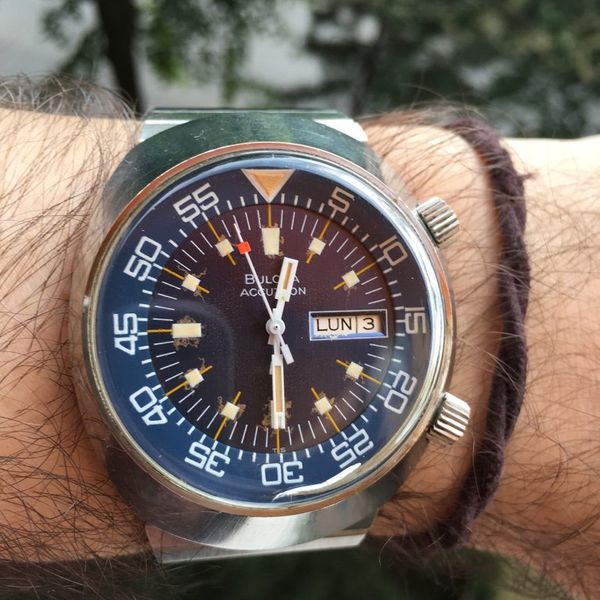 FS: Bulova Accutron - Super Compressor diver watch from 1974 ...