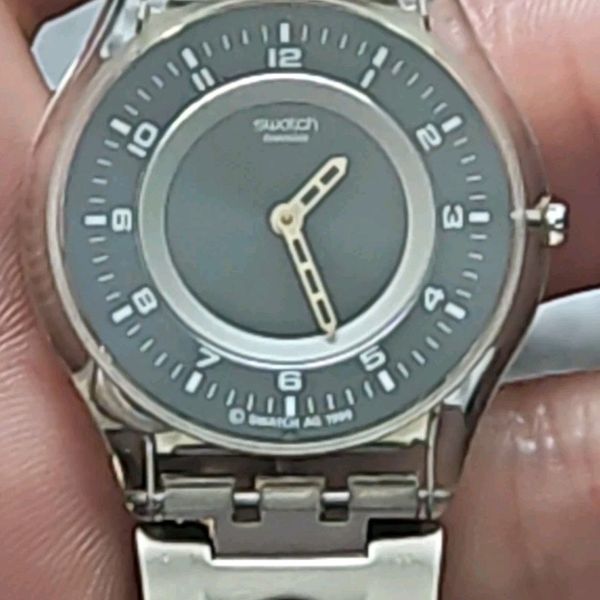 genuine swiss made Vintage Swatch Watch sfk111 simple like ...