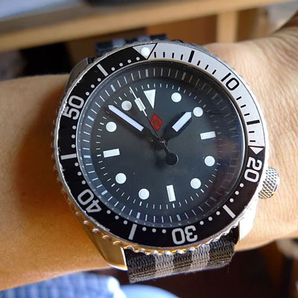 FS: Dot Mil Sub Seiko Mod * reduced | WatchCharts