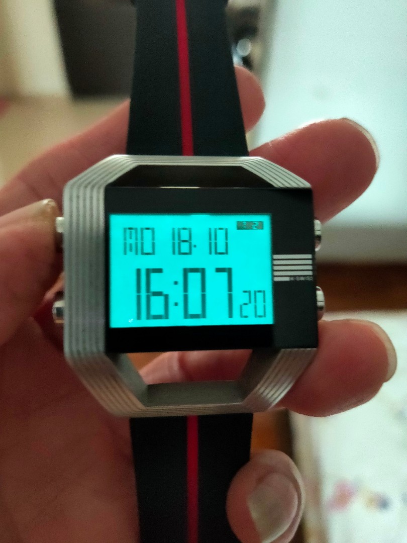 K Swiss digital watch WatchCharts Marketplace
