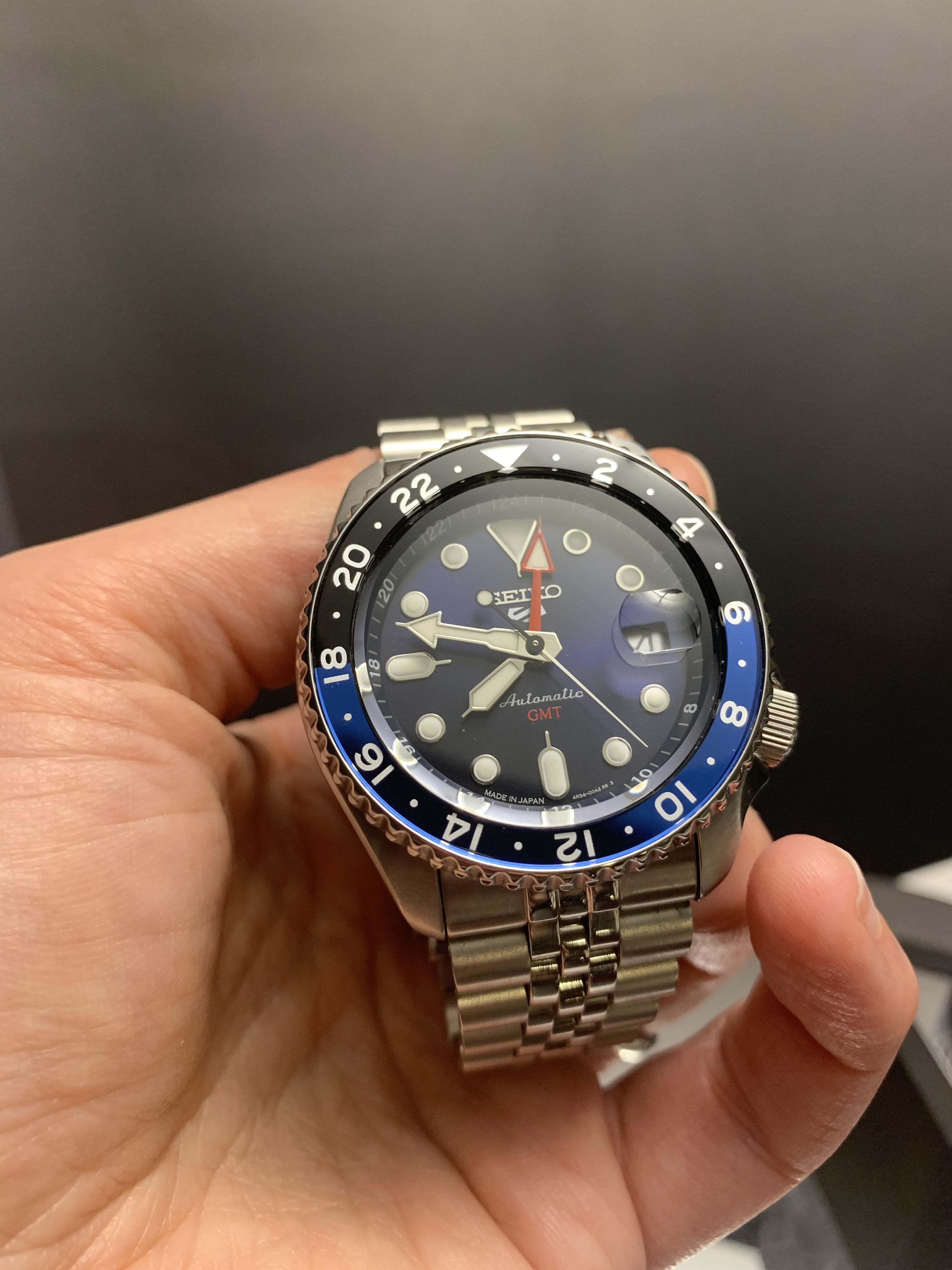 Seiko SSK003 GMT “Blueberry”. | WatchCharts Marketplace