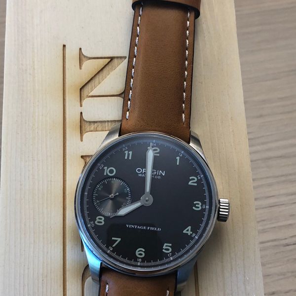 FS: Origin Vintage Field Watch 2nd Edition, Grey Dial, C3 lume ...