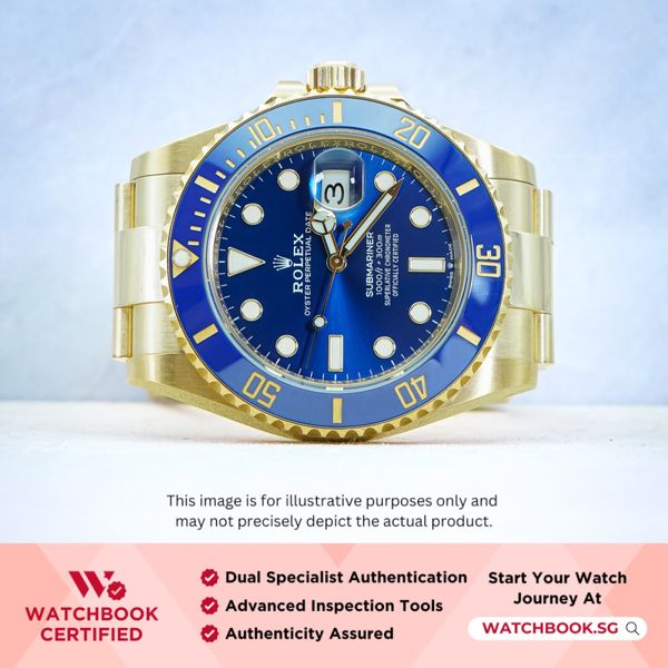 Preloved Feb 2022 Rolex Submariner Sunburst Oyster 126618LB Blue Dial TW21314 | WatchCharts ...