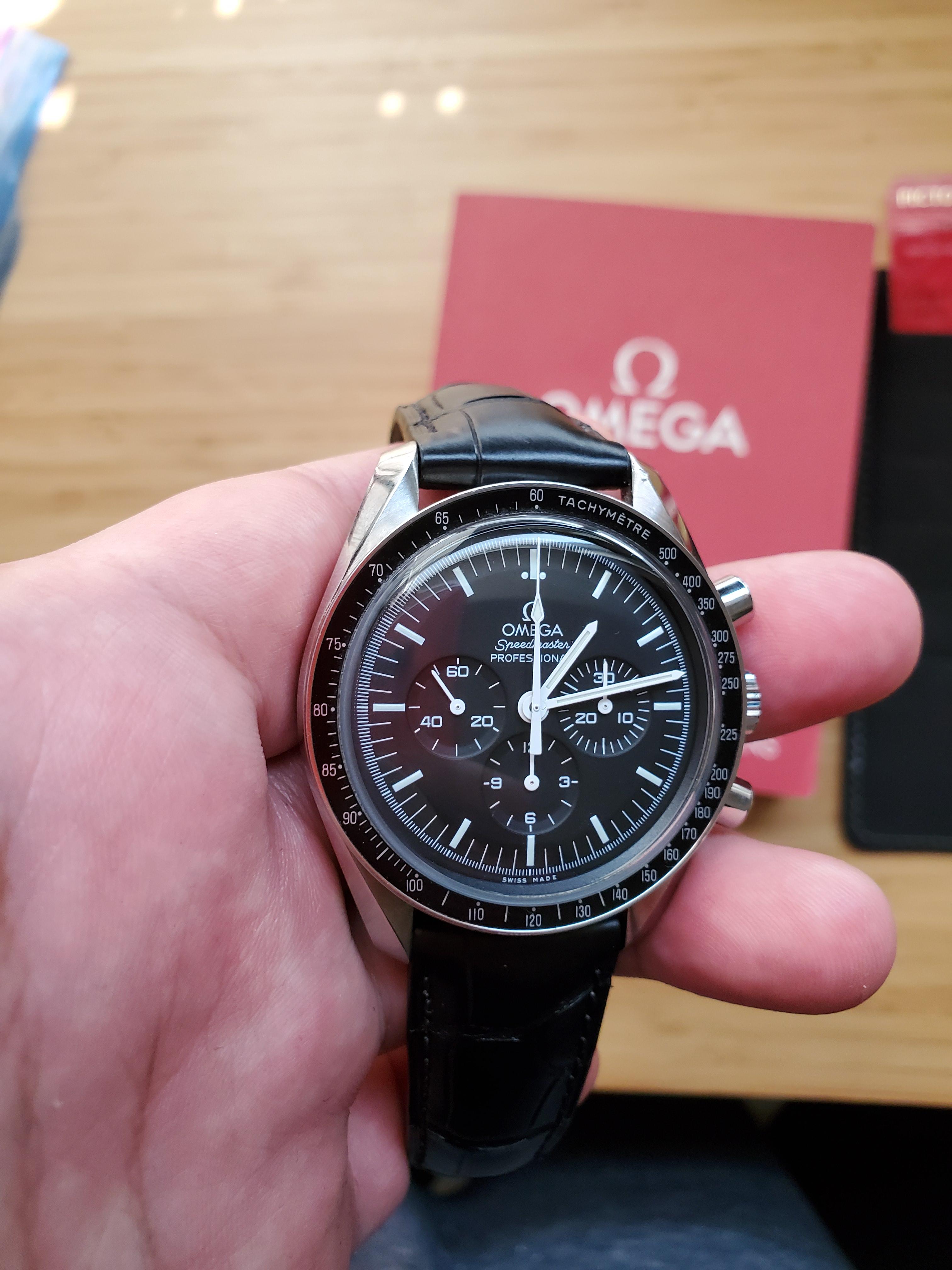 FS Omega Speedmaster Pro, moon watch | WatchCharts Marketplace