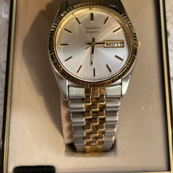 Seiko Presidential Two Tone Quartz | WatchCharts Marketplace
