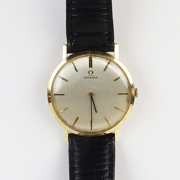 Orologio da polso uomo Omega anni 60 oro giallo 14k 32mm con scatola ...