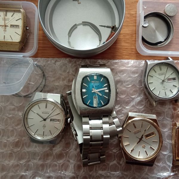 Vintage Seiko Hi End Quartz Watches Spares Or Repairs | WatchCharts ...