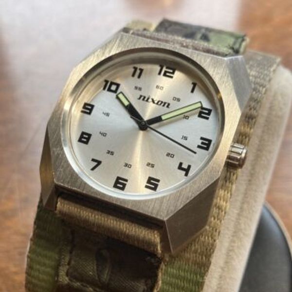 Nixon ‘The Scout’ Men’s Watch White / MultiCam | WatchCharts Marketplace