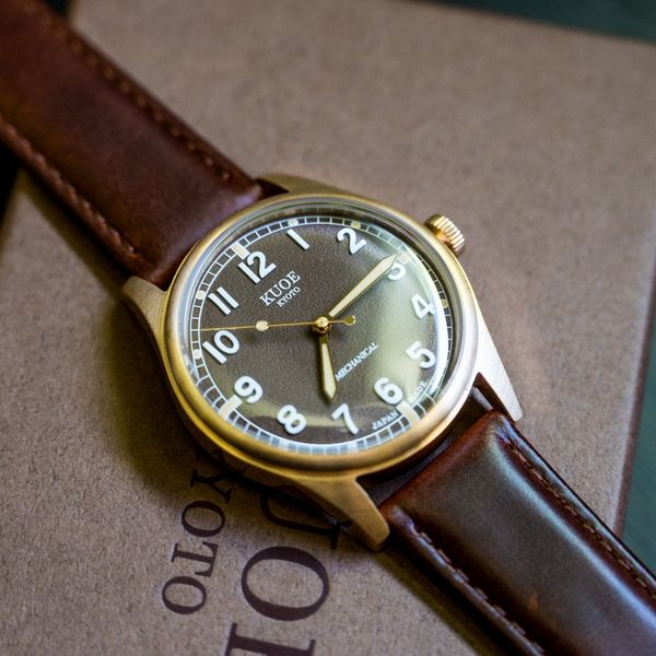 KUOE Kyoto Old Smith Bronze Field Watch - New in Box | WatchCharts ...