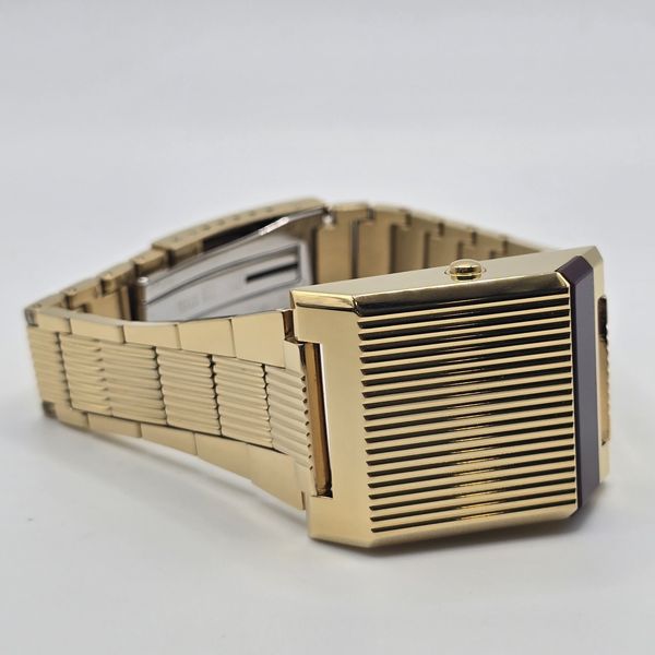 Bulova Computron 97C110 Quartz Gold Men's Watch BLEM Display Fault ...