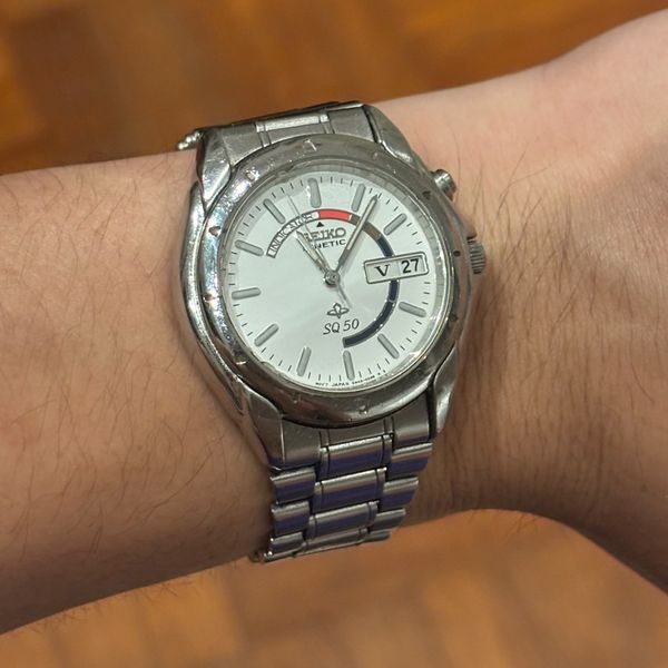 Vintage Seiko Kinetic SQ50 | WatchCharts Marketplace