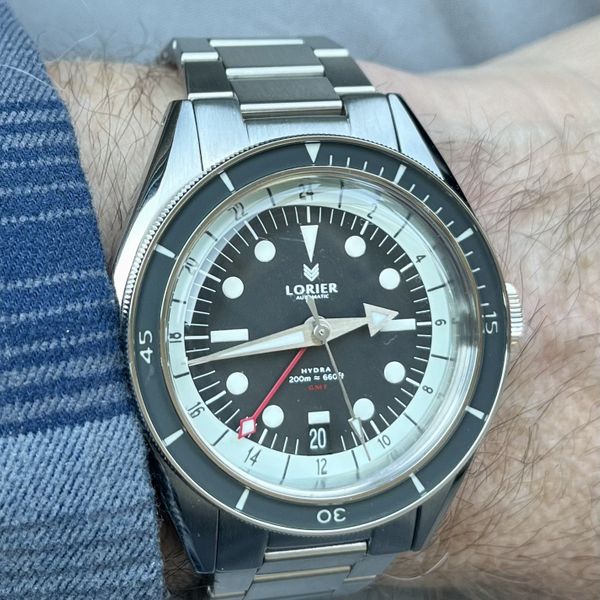 Lorier Hydra GMT Diver | WatchCharts Marketplace