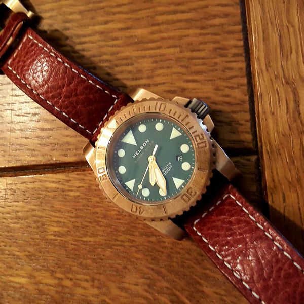 FS: Helson Bronze Sharkdiver. | WatchCharts