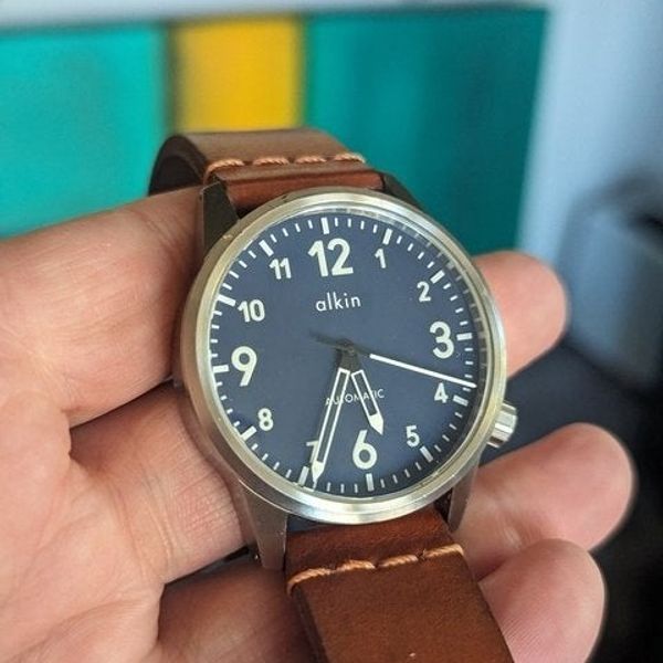 FS - Alkin Model One - Blue dial | WatchCharts Marketplace