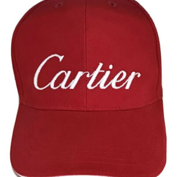 CARTIER Red Cap Hat Panthere Ballon Bleu Baignoire Crash Santos Ring ...