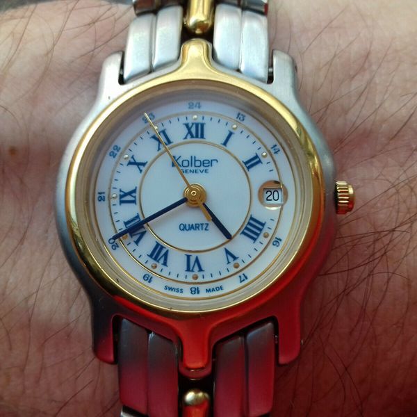 Kolber GENEVE-Raymond Weil k4036 Vintage Collection Watch Swiss NOS Uhr ...