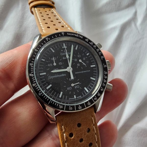 OMEGA Swatch Moonswatch Modified Metal Case Mission to the Moon ...