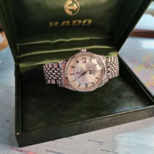 Vintage Rado Golden Horse Automatic 35mm Men’s Watch with original box ...