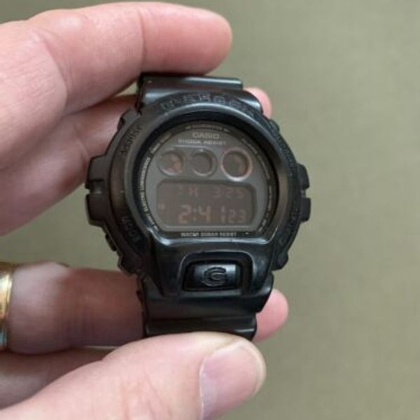 Casio Men's DW6900MS-1 'G-Shock' Digital Black Resin Watch Reloj Hombre ...