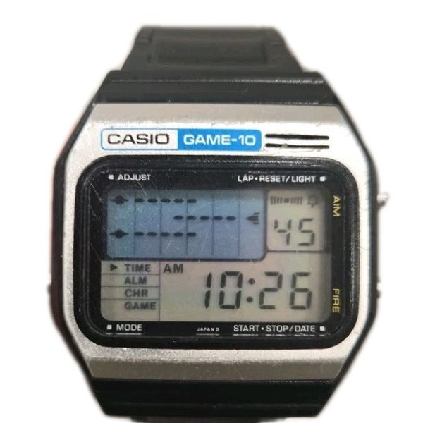 ð ¹ï¸ RELOJ CASIO GAME-10 ORIGINAL JUEGO DIGITAL RARO VINTAGE 1980 ð ...
