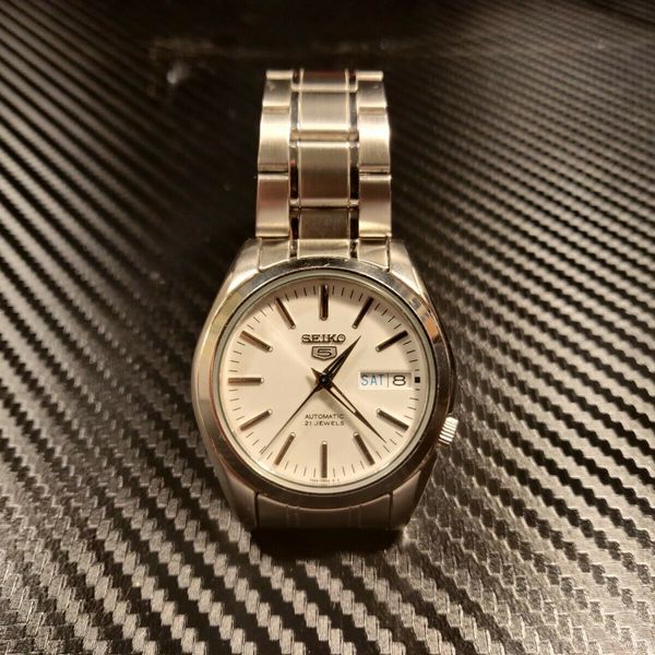 Seiko 5 SNKL41 Men's Watch - Grand Seiko Mod Blue Second Hand (Read ...