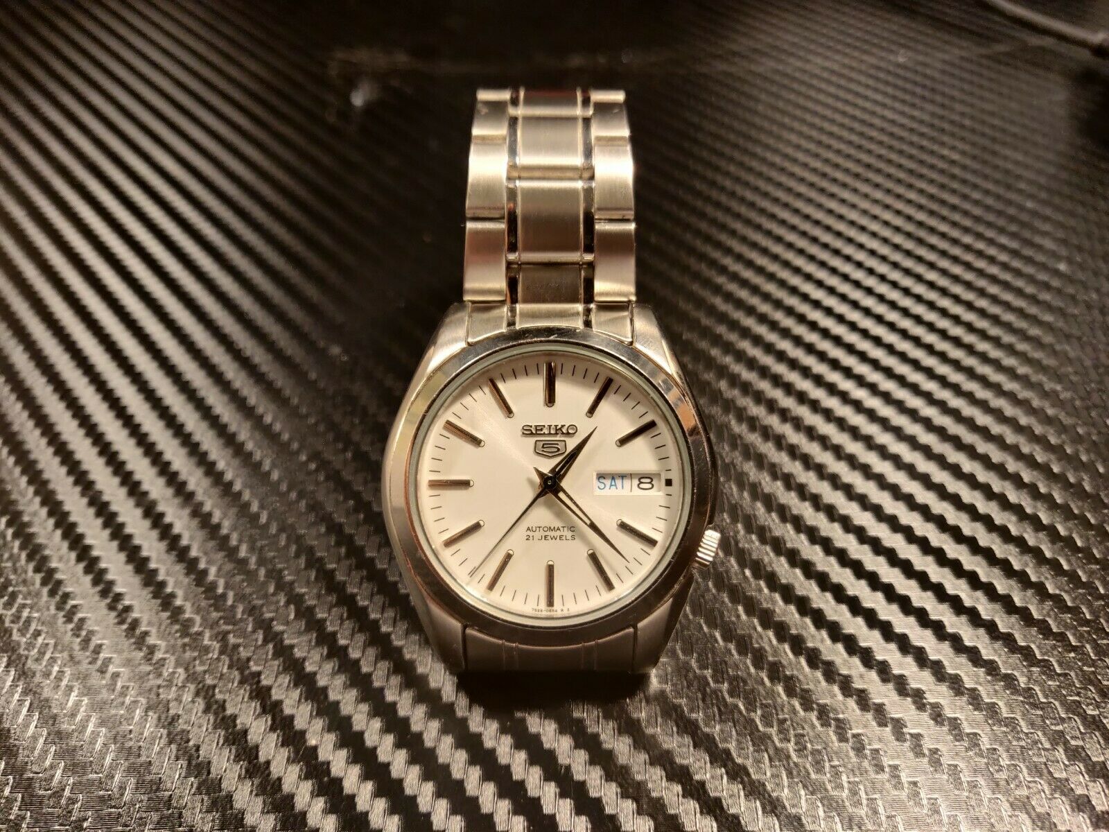 Seiko 5 SNKL41 Men's Watch - Grand Seiko Mod Blue Second Hand (Read ...