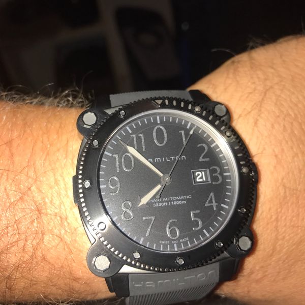 FS Hamilton BelowZero Stealth with full kit 1000m | WatchCharts Marketplace
