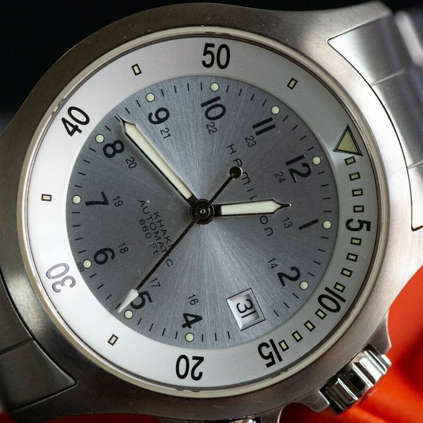 Hamilton Khaki Navy Diver Skeleton Back Automatic Diver Watch H775151 ...