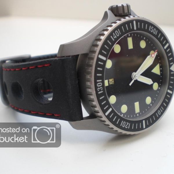 *SOLD* Wilson Watch Works 200 Meter Titanium Diver - Destro ...