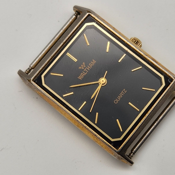 Vintage Waltham Slim Tank Dress Watch Mens Quartz Slim Watch ...