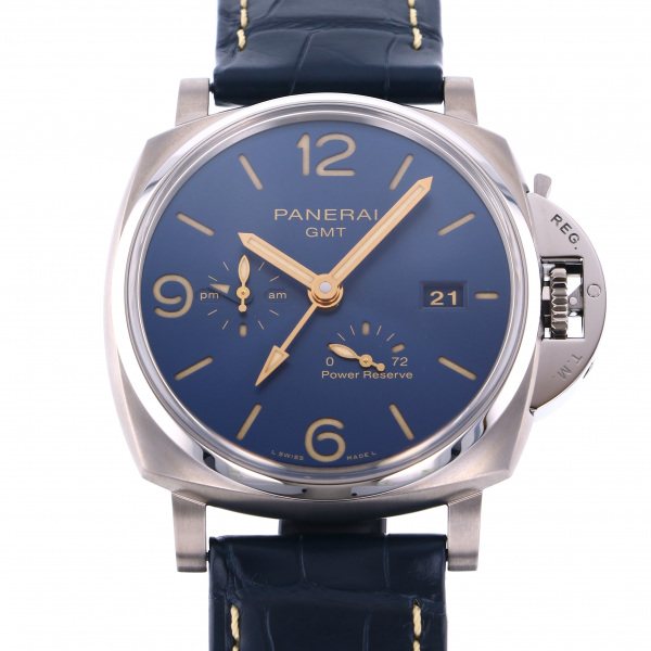 Panerai PANERAI Luminor Due GMT Power Reserve PAM00964 Blue Dial New ...